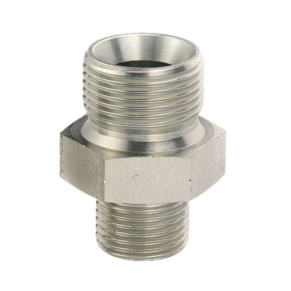1BT-BSP Male Double Use For 60-Degree Cone Hydraulic fitting