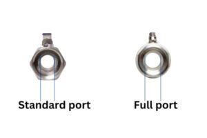 Full Port vs Standard Port Ball Valve: Key Differences